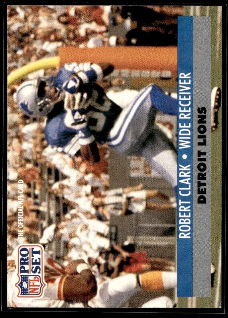 1991 Pro Set Detroit Lions #149 Robert Clark - The Card Tracker